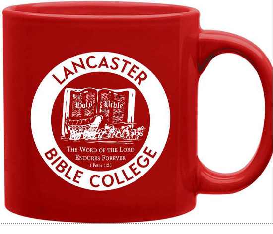 20 Oz Xl LBC Seal Mug | Red – Lancaster Bible College Campus Store